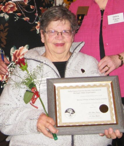 Pfister honored for service by Delta Kappa Gamma | News, Sports, Jobs ...